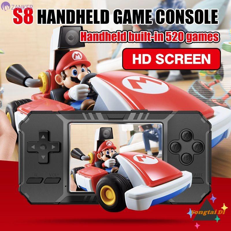 ⚡COD 24-hour shipping Mini Retro Children's Game Console S8 Handheld ...