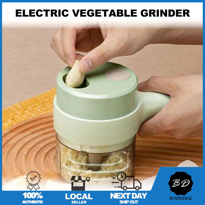 [SG] Electric Vegetable Grinder/ Portable Electric Slicer/ Kitchen ...
