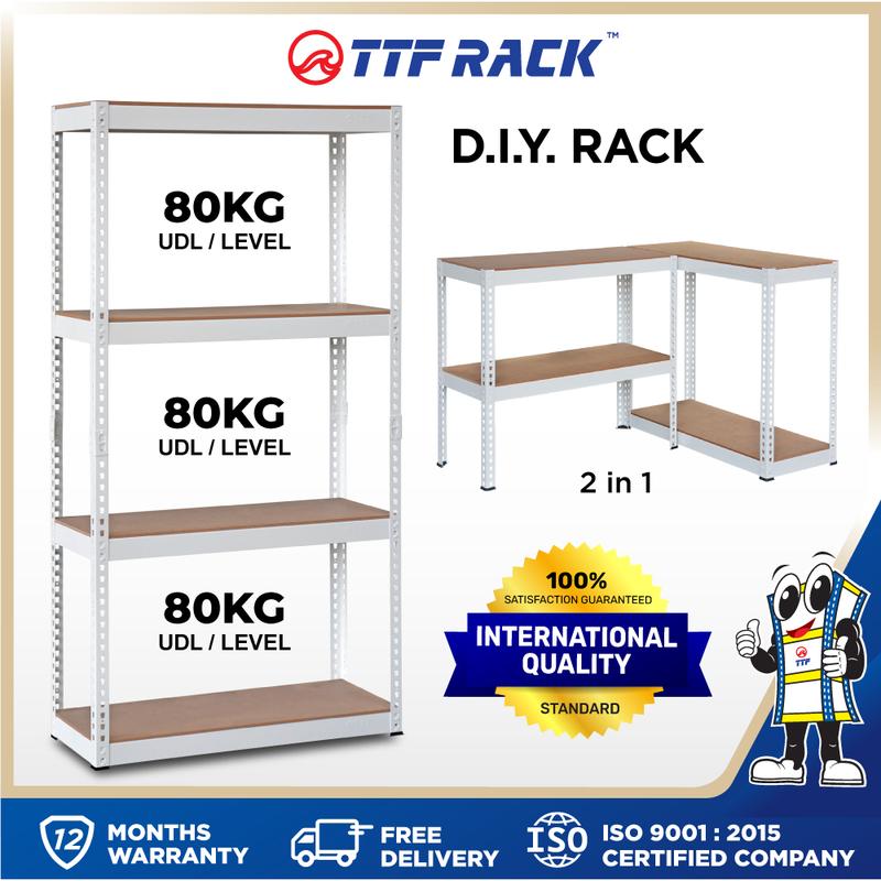 TTF Rack️ (East Malaysia) DIY RACK 2 in 1 H171cm/ Boltless Rack ...