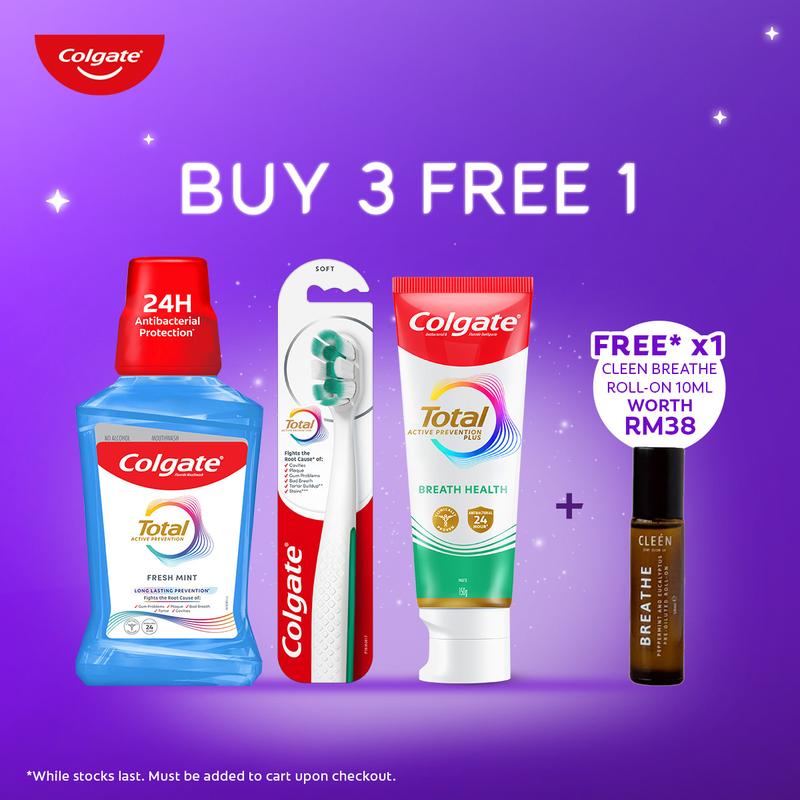 Colgate Total 150g + Colgate Total Foaming Clean Toothbrush 1s - TikTok ...