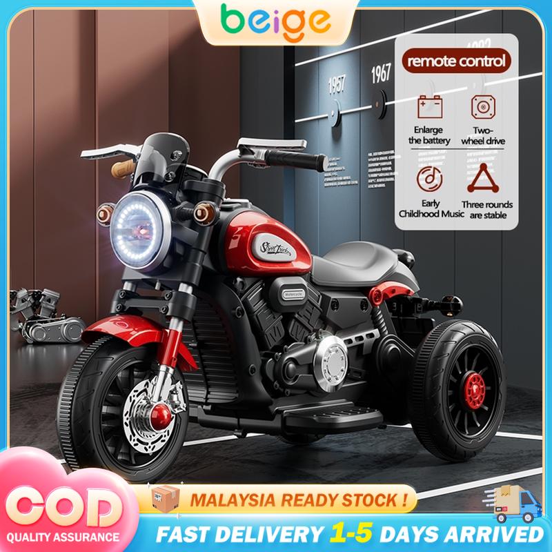 【COD】 Eletrik Motor 1-6 Tahun Budak Motorcycle Kids Motorbik - TikTok ...