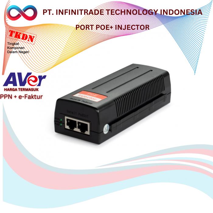 Jual AVER SINGLE PORT POE+ INJECTOR - Kota Tangerang - PT. Infinitrade ...