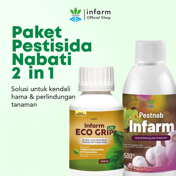 Promo INFARM - Paket Pestisida Nabati Organik 500 ml dan Eco Grip ...