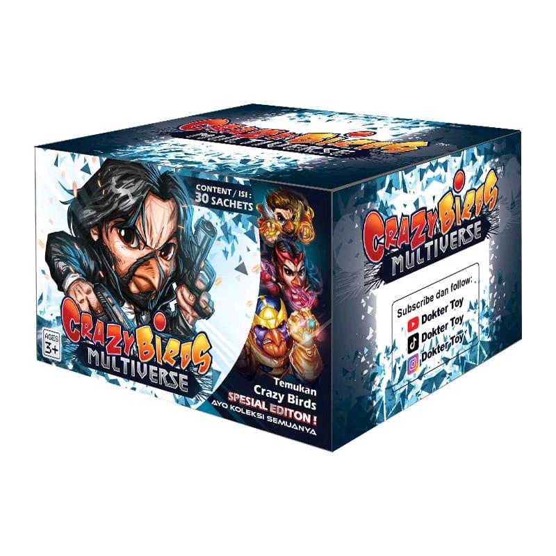 1 BOK MAINAN KARTU CRAZY BIRDS MULTIVERSE ISI 30 SET - Shop | Tokopedia