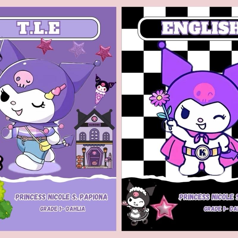 CUSTOMIZED WRITING NOTEBOOK (KUROMI) DESIGN | 60 pages - TikTok Shop ...
