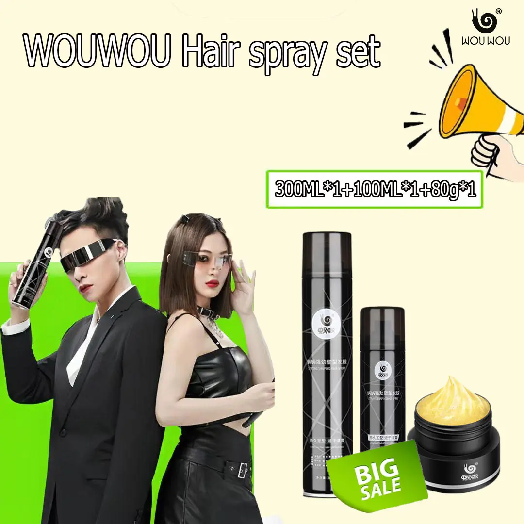 Jaysuing Fluffy Volumizing Hair Spray, Long-Lasting Hair Styling - TikTok Shop Malaysia