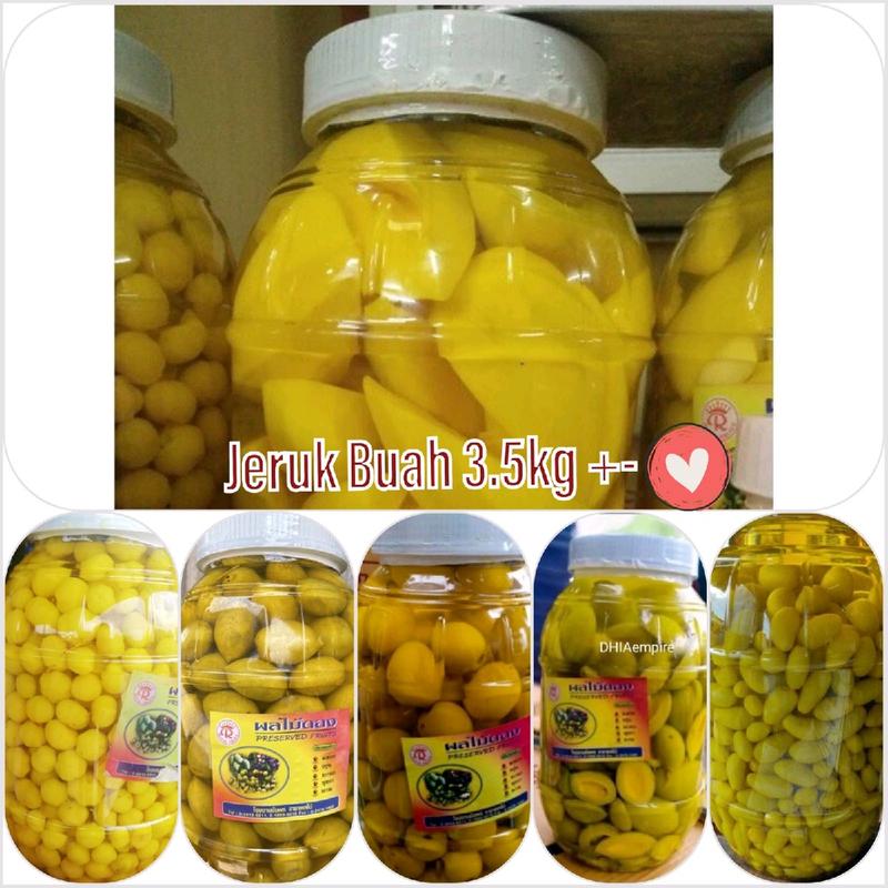 Jeruk Buah Pelbagai Botol Besar 3.5kg +- Food - TikTok Shop Malaysia