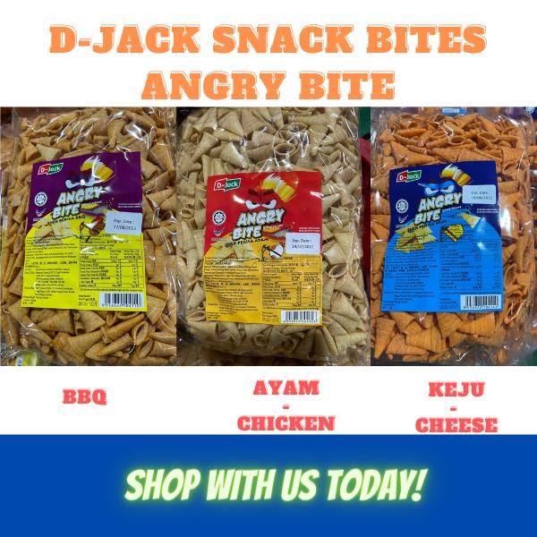 D-Jack Angry Bites Corn shape snacks, Makanan Ringan , Keropok - TikTok ...