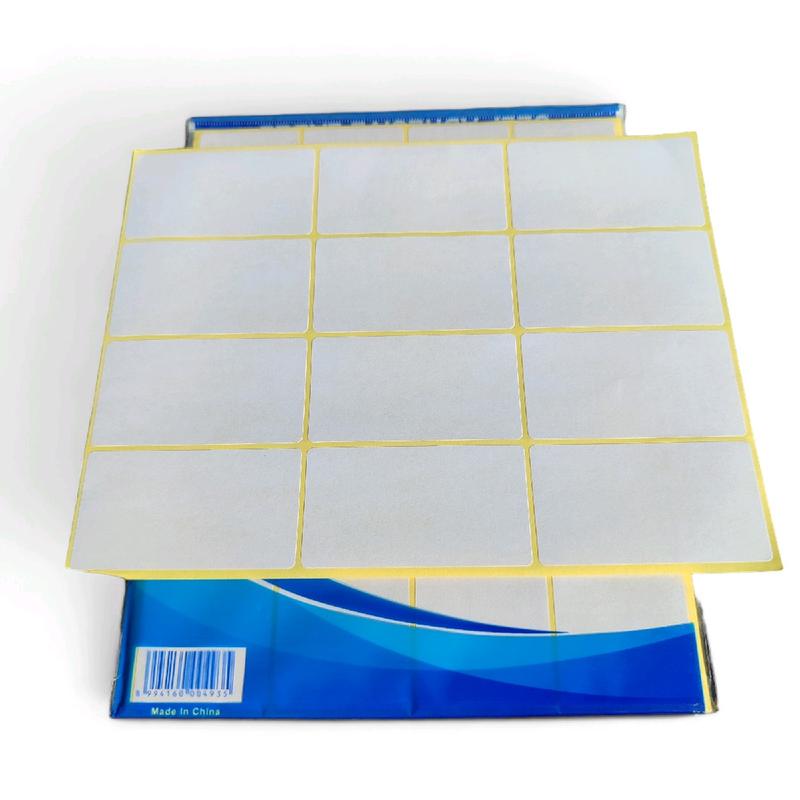 Sticker Label Nama Undangan Polos Putih no.103 - Kertas Sticker - Shop ...