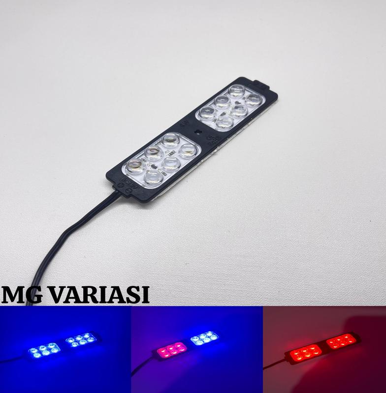 LAMPU MODUL 12 MATA STROBO KEDIP UNTUK KOLONG MOTOR DAN MOBI - Shop | Tokopedia
