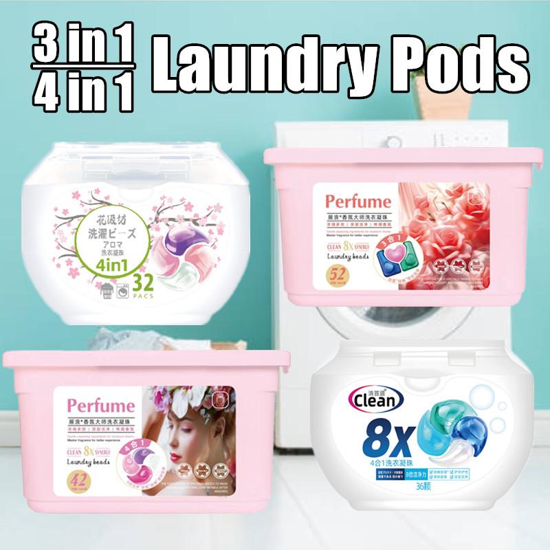 4 in 1 Laundry Pods-8x Cleaning Power, Wash Clothes Laundry - TikTok ...
