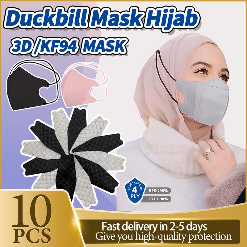 3D Duckbill Mask 4 Layer headloop/earloop 4ply Face Mask 10pcs - TikTok ...