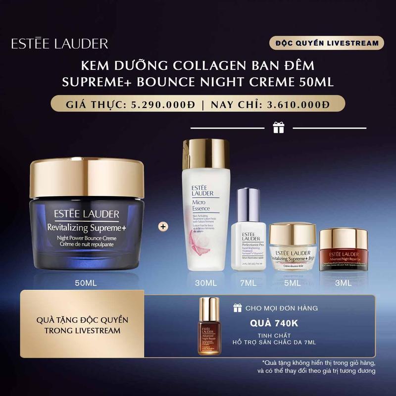 [MỚI] Kem dưỡng ẩm collagen phục hồi ban đêm Estee Lauder Revitalizing ...