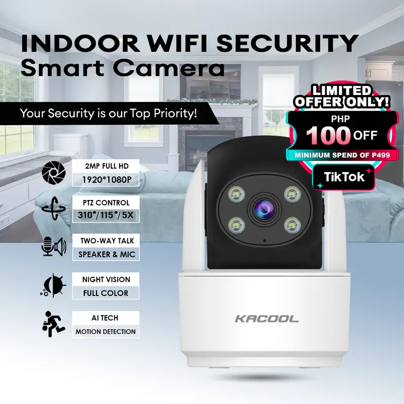 TP-Link Tapo C246D 2K 3MP Indoor/Outdoor Dual Lens Pan/Tilt Security ...