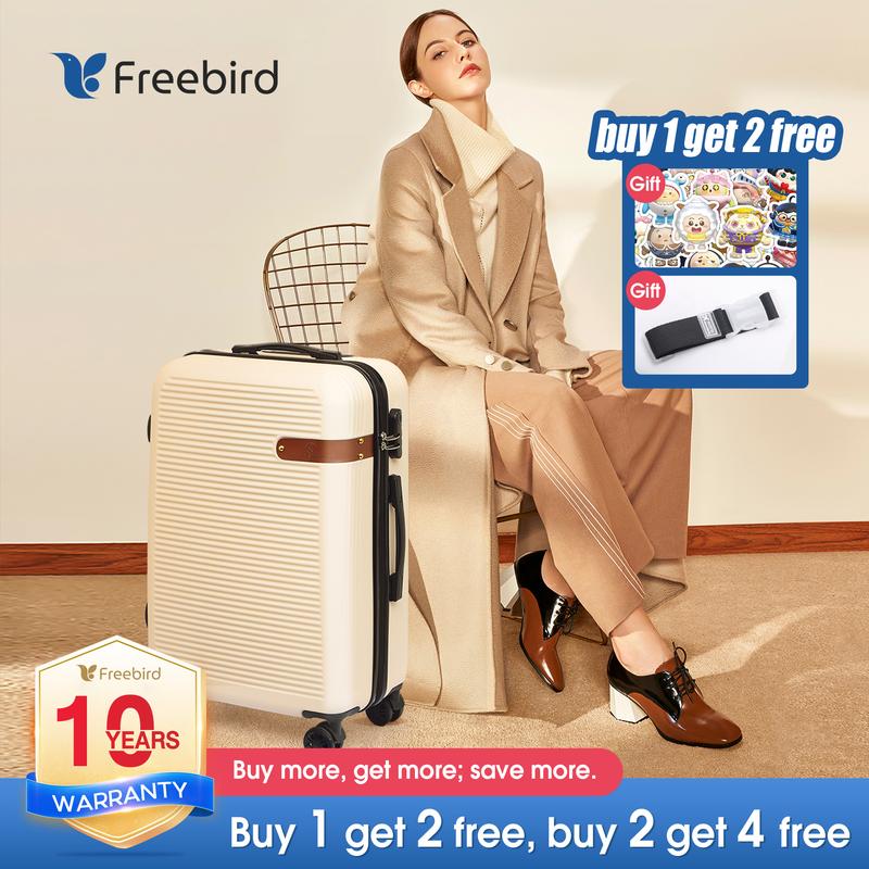 [Buy 1 Get 2 Free Gift]【Freebird】freebird travel luggage 20"/24"/28 ...