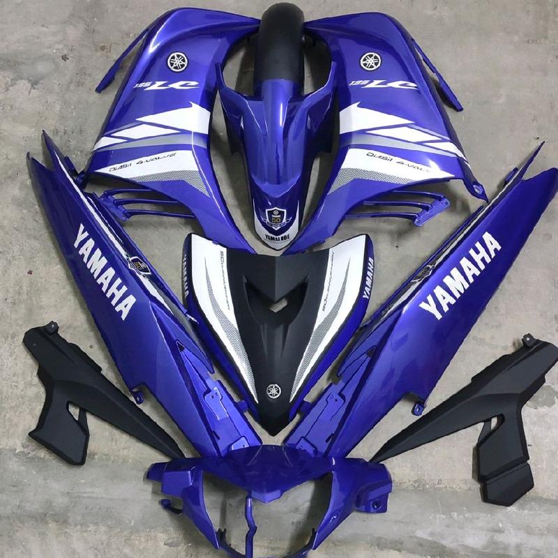 Yamaha LC135 V2 5Speed body cover set colour (GP blue) - TikTok Shop ...