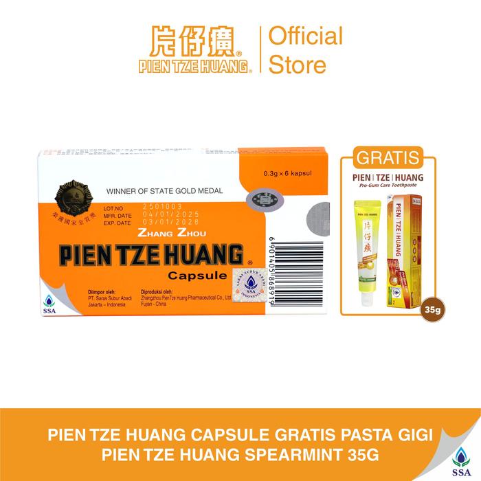 Promo Pien Tze Huang Capsule (Gratis!! Pien Tze Huang Pro-Gum Care ...