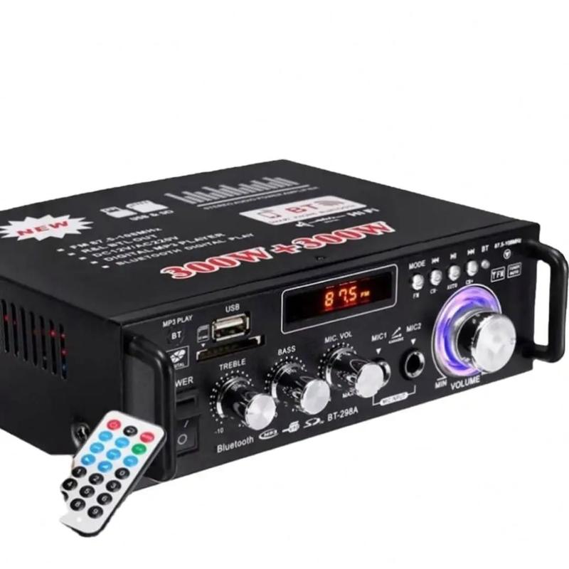 Amplifier Power 2000 Watt Full Bass Fleco BT-198B PRO Audio Penguat ...