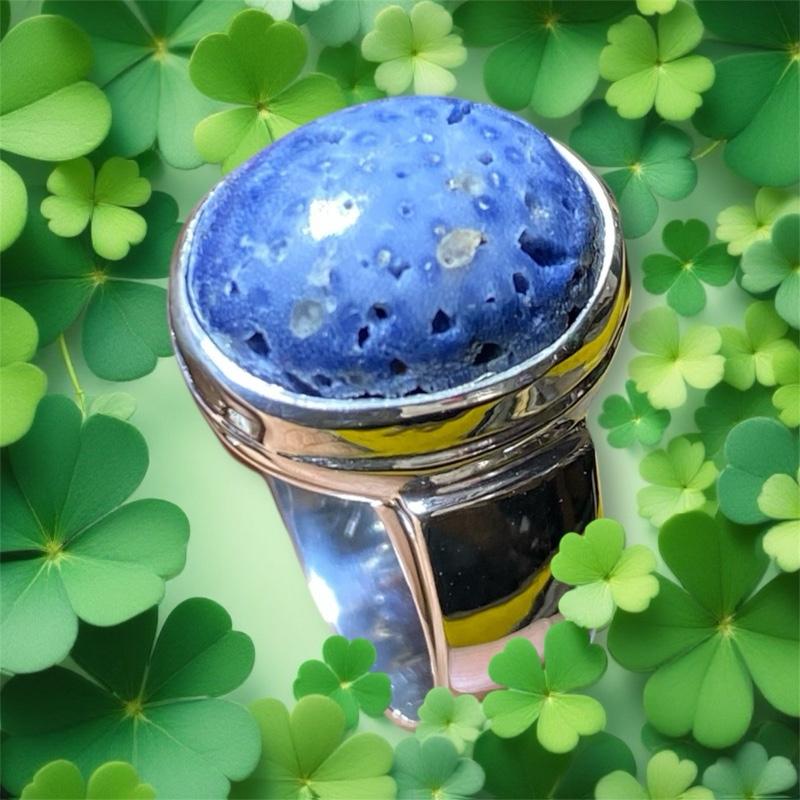 Cincin Marjan Biru Blue Coral Untuk Pria dan Wanita - TikTok Shop Malaysia