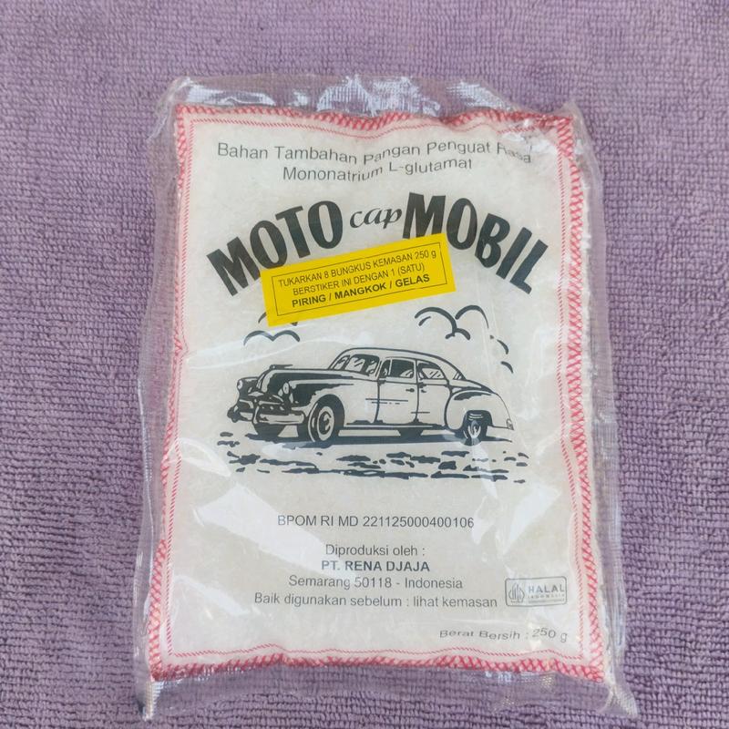 Penyedap Rasa Moto Cap Mobil 250 Gram - Shop | Tokopedia