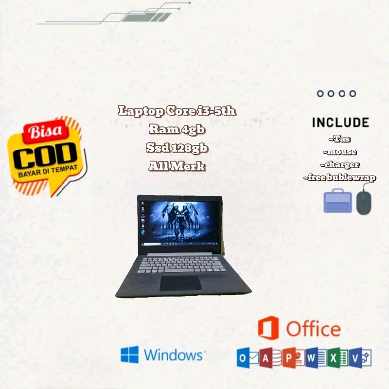 Laptop Core i3 generasi 5th Ram 4Gb SSD 128Gb - Shop | Tokopedia