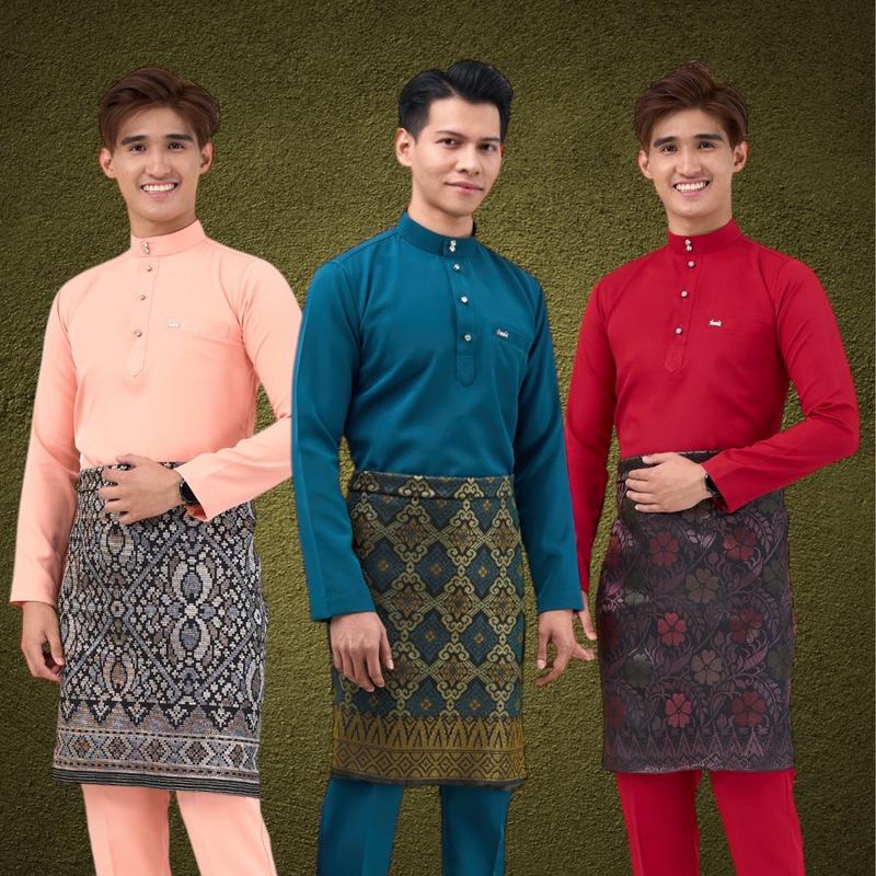 FREE SAMPIN BROCADE & BUTANG Baju Melayu SlimFit KEEK COLLECTION ...