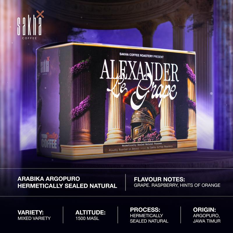Biji Kopi Arabika ALEXANDER LE GRAPE Coffee Bean Arabica Bubuk Coffe ...