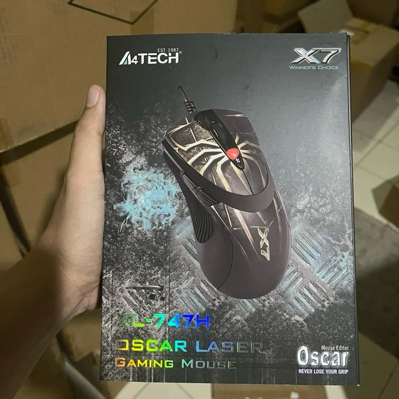 Mouse Gaming A4tech X7 XL-747H / A4tech X7 747 Spider - Shop | Tokopedia