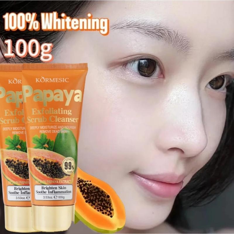 Papaya Whitening Facial Wash Pemutih Penghilang Flek Hitam Pembersih ...