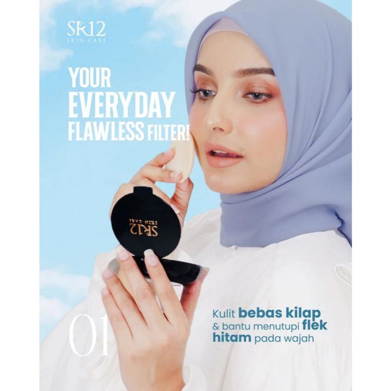 Bedak SR12 - Bedak Padat SR12 - Daily Cover Compact Powder - Shop | Tokopedia