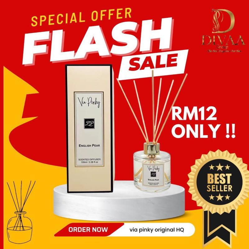 TERMURAH!!! Via pinky diffuser home, pewangi bilik dan rumah - TikTok ...