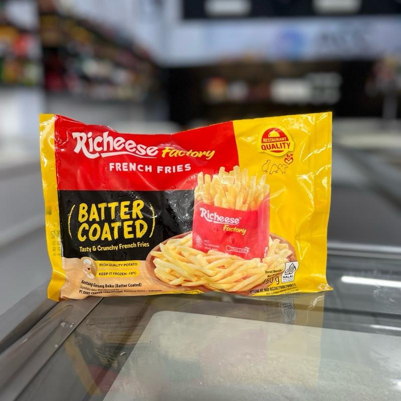 RICHEESE FRENCH FRIES BATTER COATED 450gr - Shop | Tokopedia