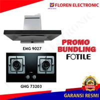Promo PAKET PROMO Kompor dan Cooker Hood FOTILE GHG73203 + EMG9027 ...