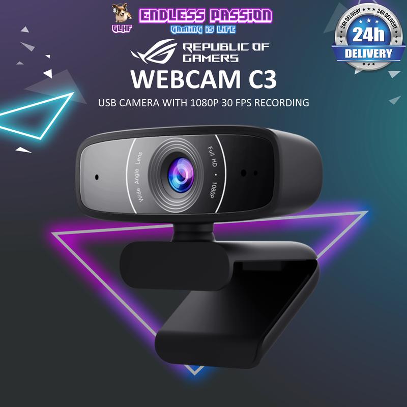 ASUS Webcam C3 1080p HD USB Camera - TikTok Shop Singapore