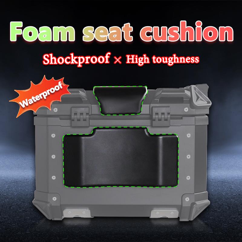 Motorcycle Top Box Backrest Pad Heavy Duty Cushion Top Box Comfortable ...