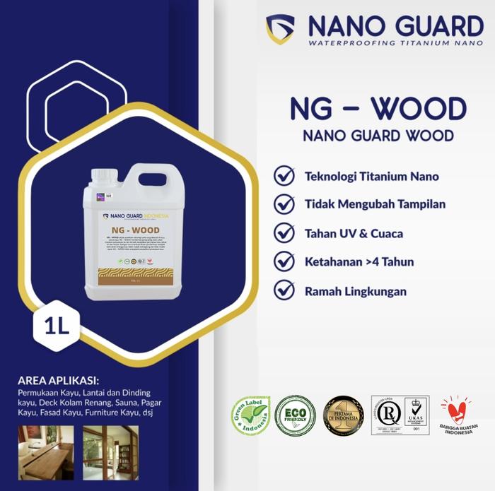 Jual NG-WOOD Waterproofing Nano untuk Kayu 1Liter - Glossy - Kab ...