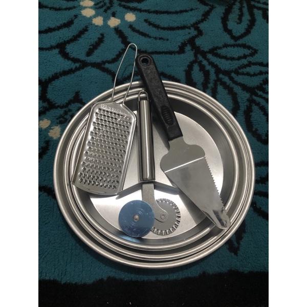 PAKET HEMAT Loyang pizza 3pcs (18cm/20cm/22cm) sepatula pizz - Shop ...