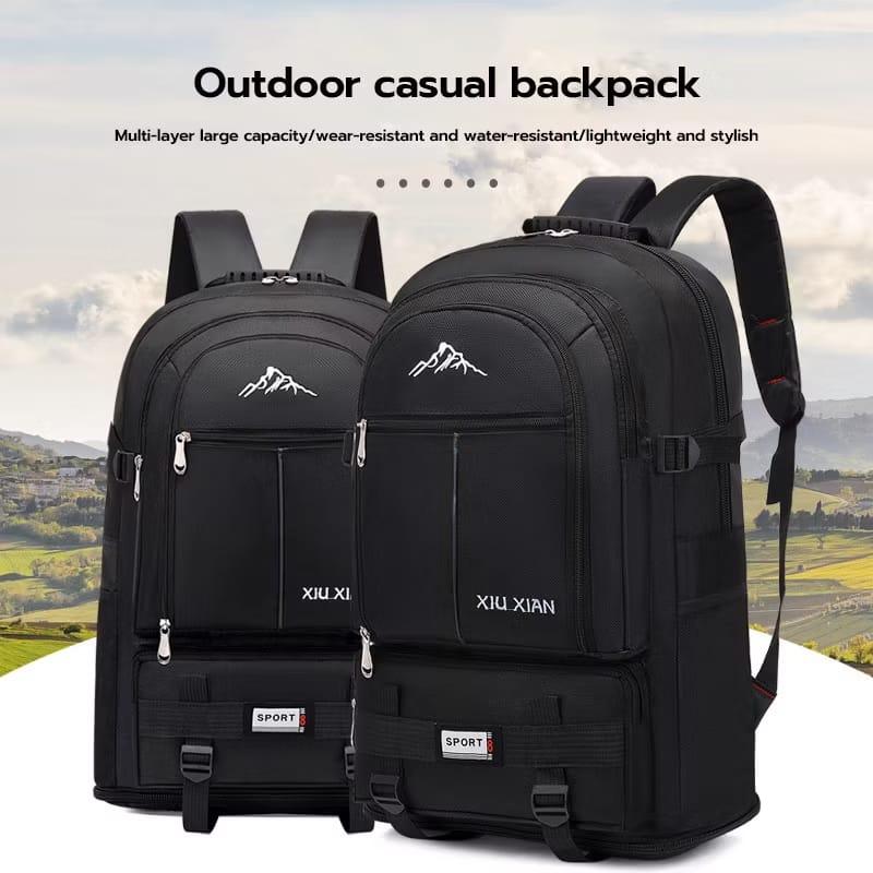 70L Multi-Function Hiking Backpack Waterproof Large Capacity - TikTok ...