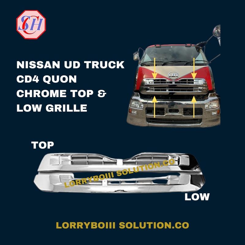 NISSAN UD TRUCK CD4 QUON- UPPER&LOWER CHROME - TikTok Shop Malaysia