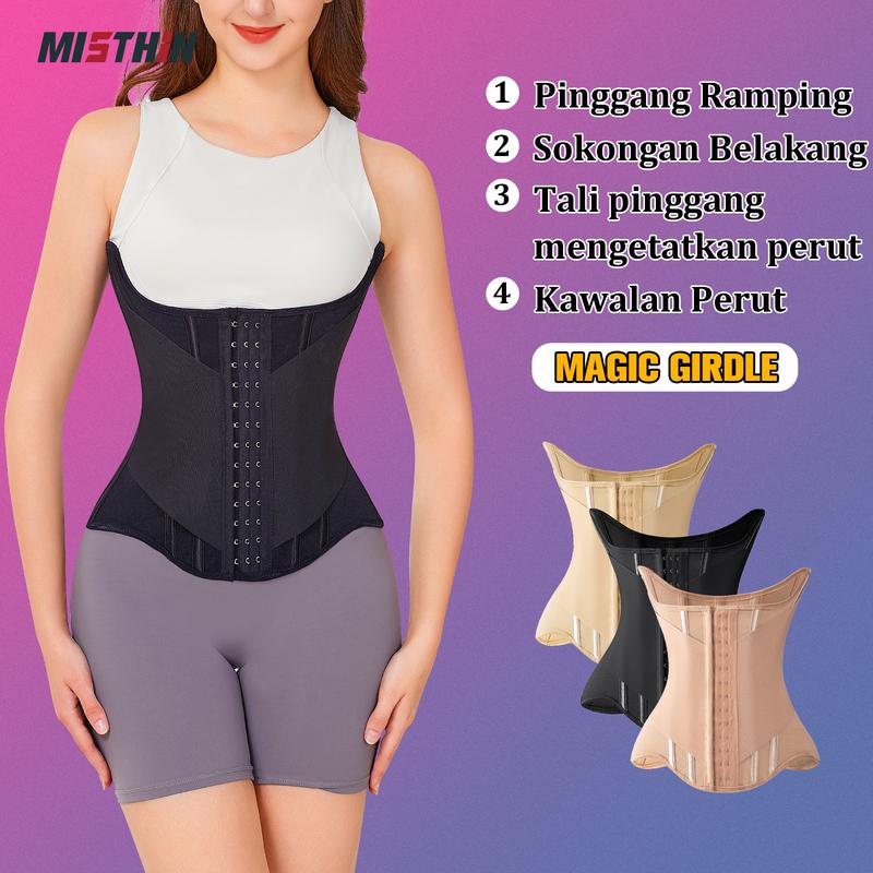 Shapewear Korset Ajaib, MISTHIN, Kualiti Premium, Hitam atau - TikTok ...