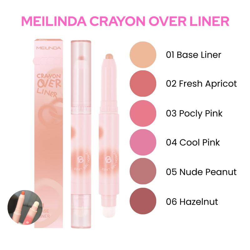 MEILINDA Base Liner Crayon Over Liner Lip Liner Super Soft MC2079 ...