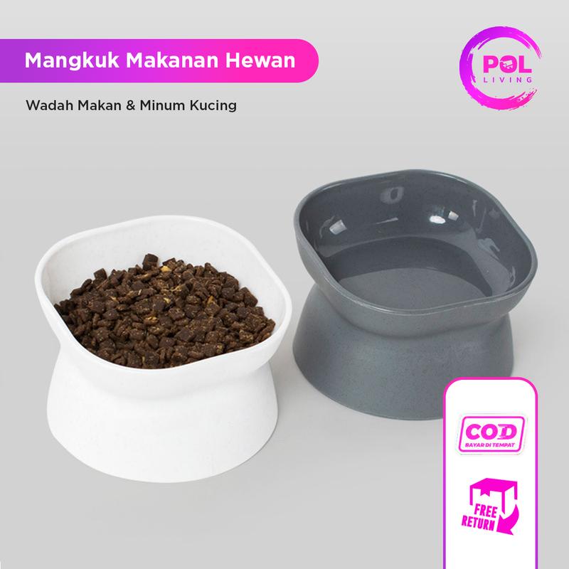 [POL] COD Tempat Makan Hewan Plastik 2 in 1 Atas Bawah | Pet - Shop ...