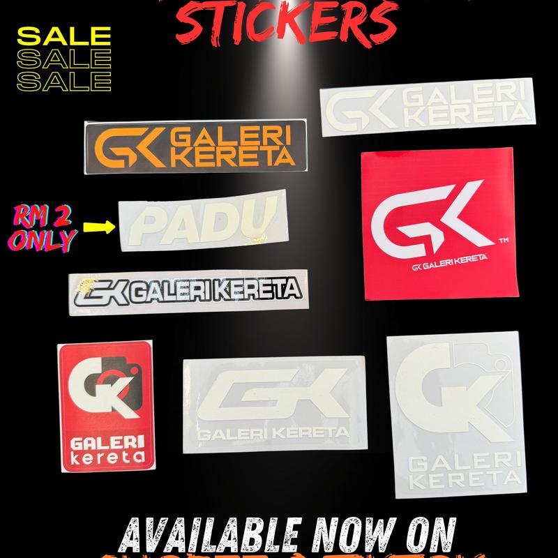 Galeri Kereta Stickers UNTUK DITAMPAL DI KERETA ANDA - TikTok Shop Malaysia