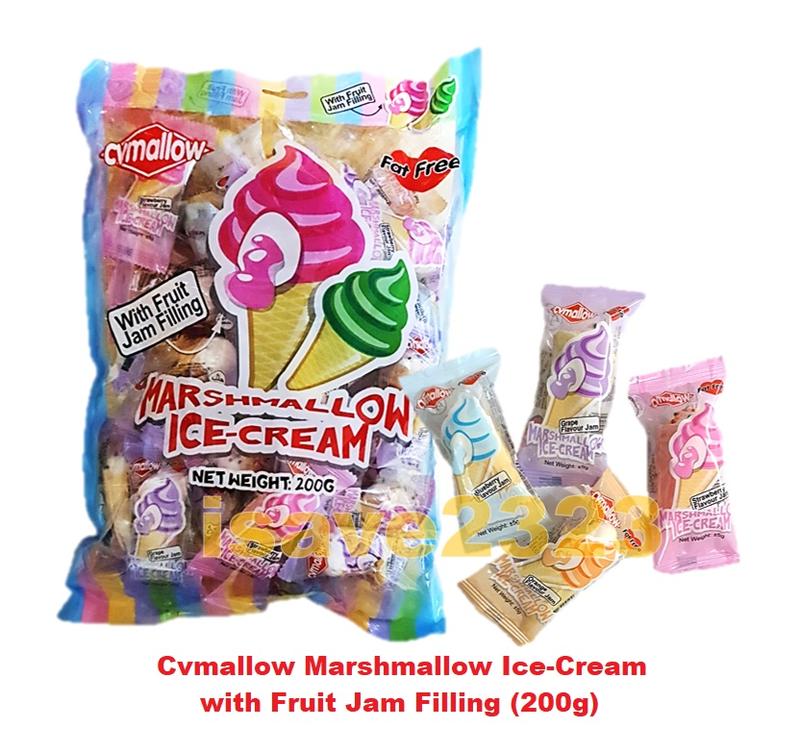 [HALAL] Cvmallow Marshmallow Ice-Cream with Fruit Jam Fillin - TikTok ...