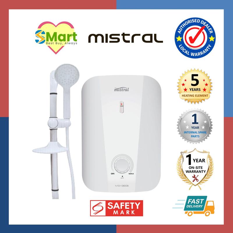 Mistral Instant Shower Heater [MSH303i] *Installation Available ...