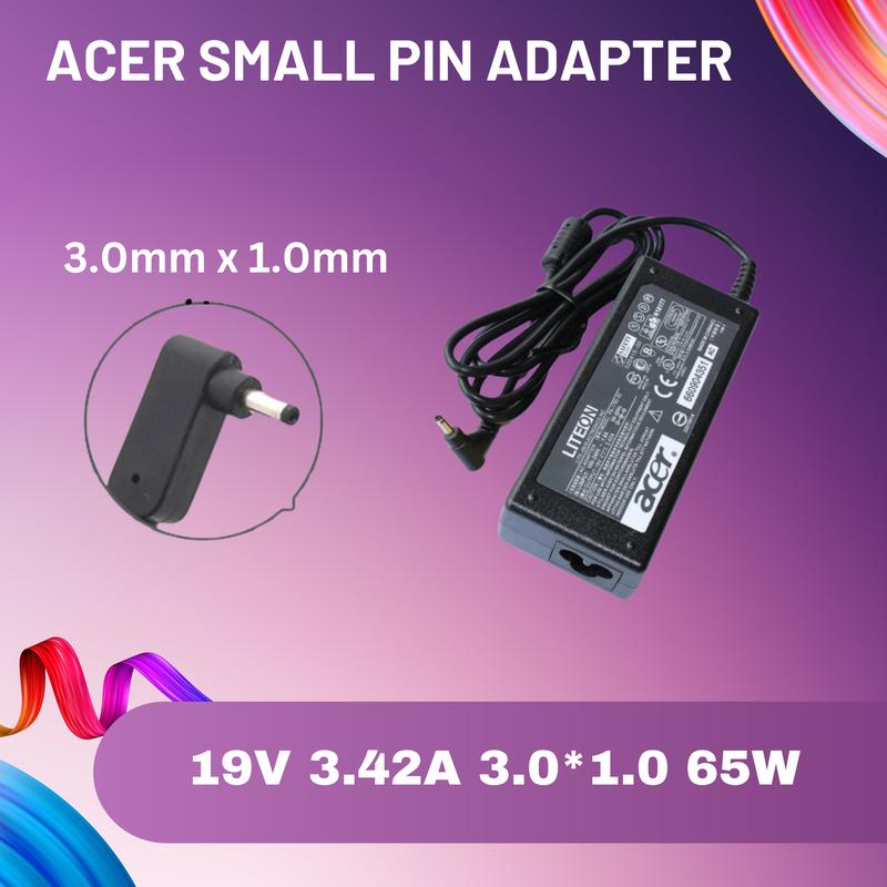Replacement Acer Laptop Chromebook adapter small pin 19v 3.42a - TikTok ...