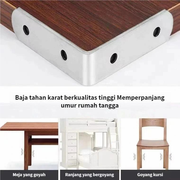 Siku Ambalan L Penyangga Rak Dinding / Plat Siku L Besi Stainless Siku ...