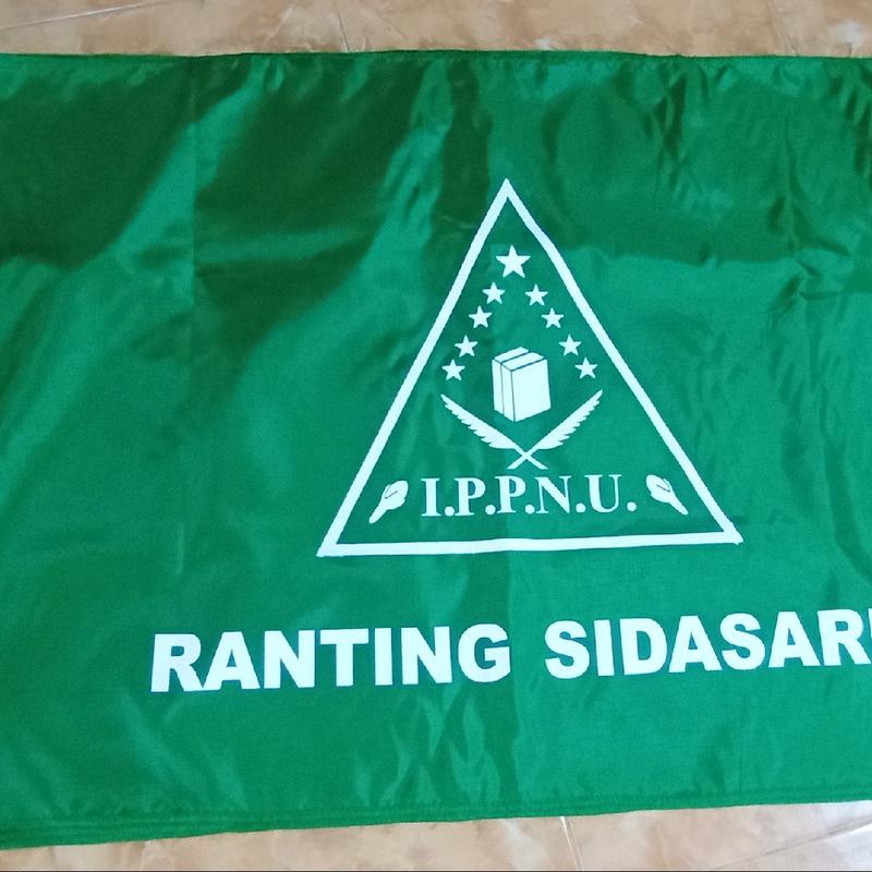 bendera IPPNU versi sablon 1warna putih ukuran 90x60 bisa rikues - Shop ...