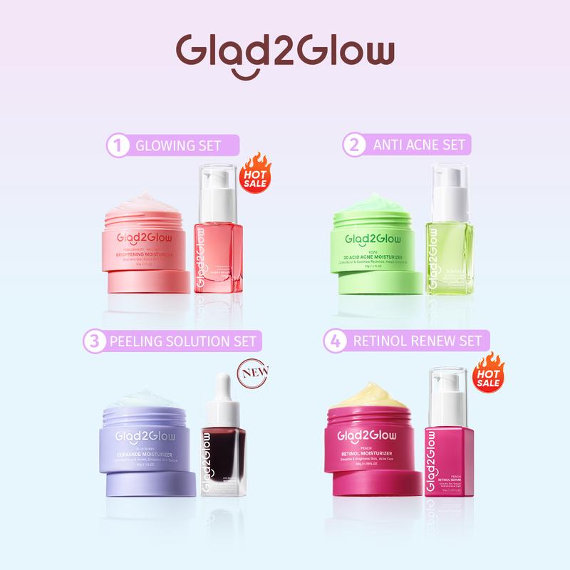 [G]G2G 2PCS 2 In 1 -Serum+Moisturzer-Brightening Set /Retino - TikTok ...