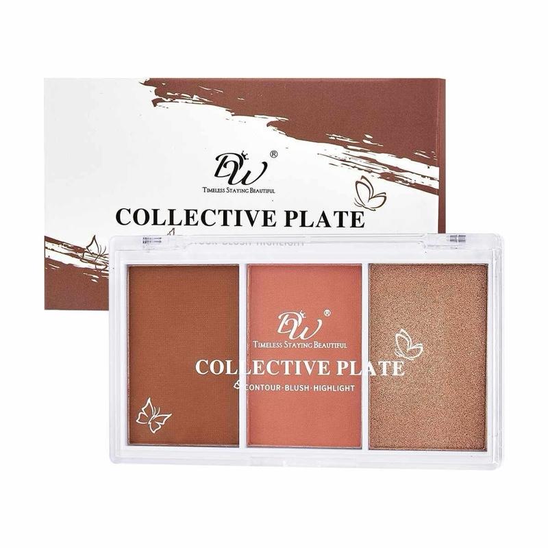 DW 3in1 Collective Plate Contour, Blush on, Highlighter Makeup - TikTok ...